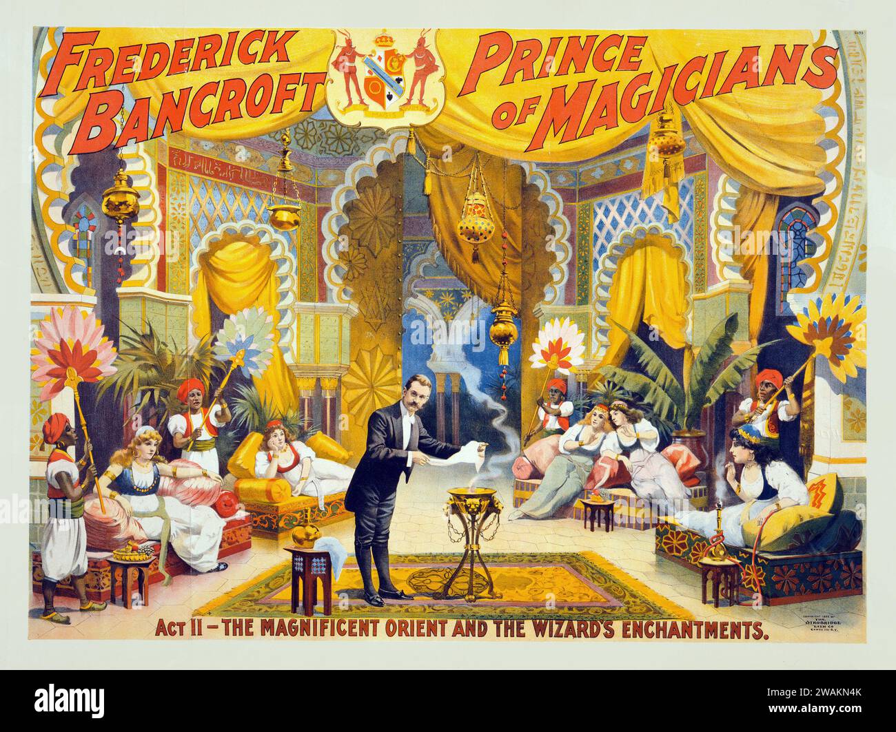 Vintage magic advertisement poster hi-res stock photography and images ...