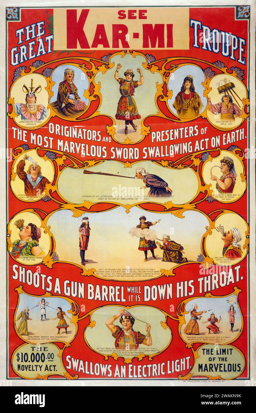 Vintage 1900s poster hi-res stock photography and images - Alamy