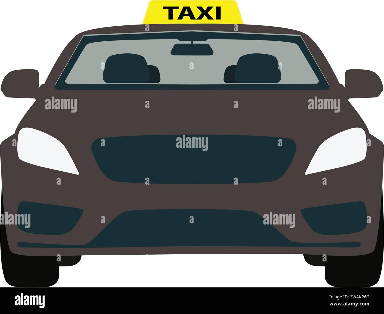 Taxi car icon | Cab Booking | Transportation service | Yellow Taxi ...