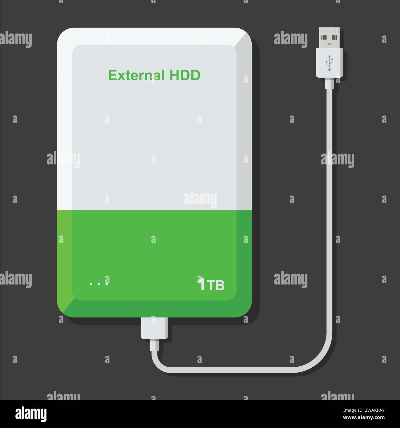 External drive Stock Vector Images - Alamy