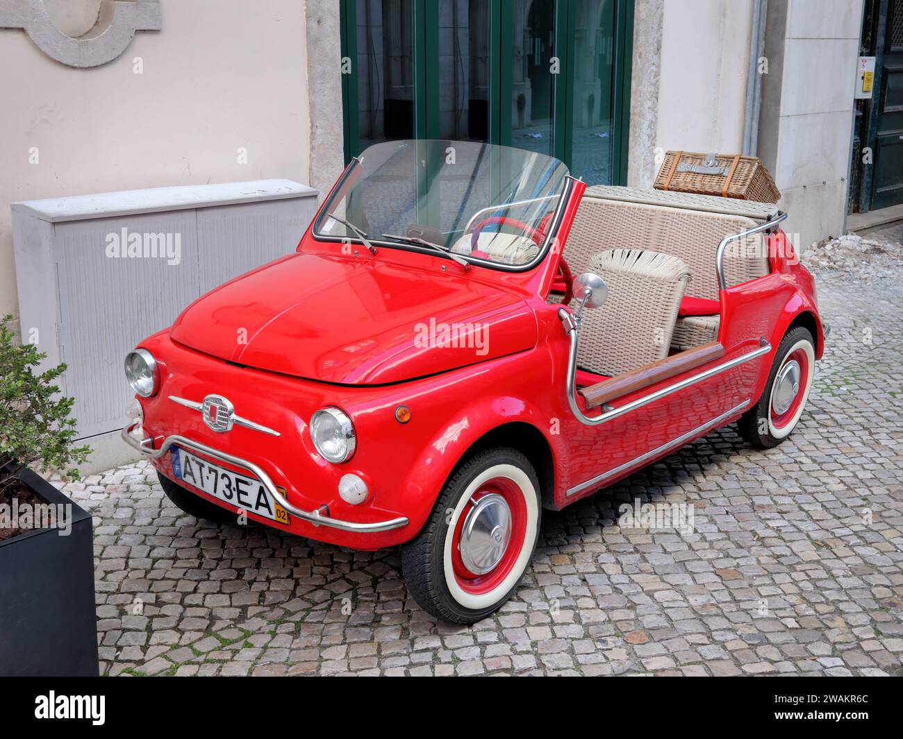 Classic fiat convertible hi-res stock photography and images - Alamy