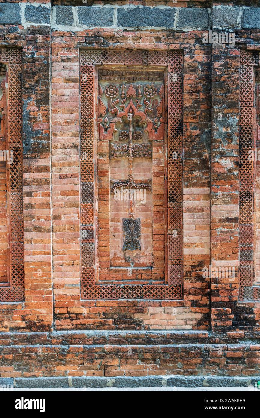 Terracotta patterns ancient stone carving, pattern on stone wall of ...