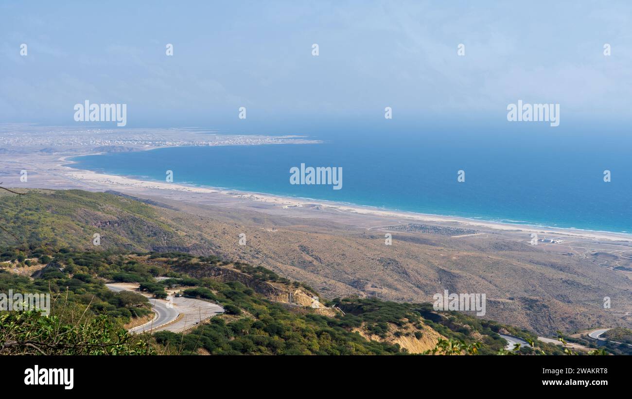 Mirbat, salalah,oman- December 12, 2023 : view of Mirbat is a coastal ...