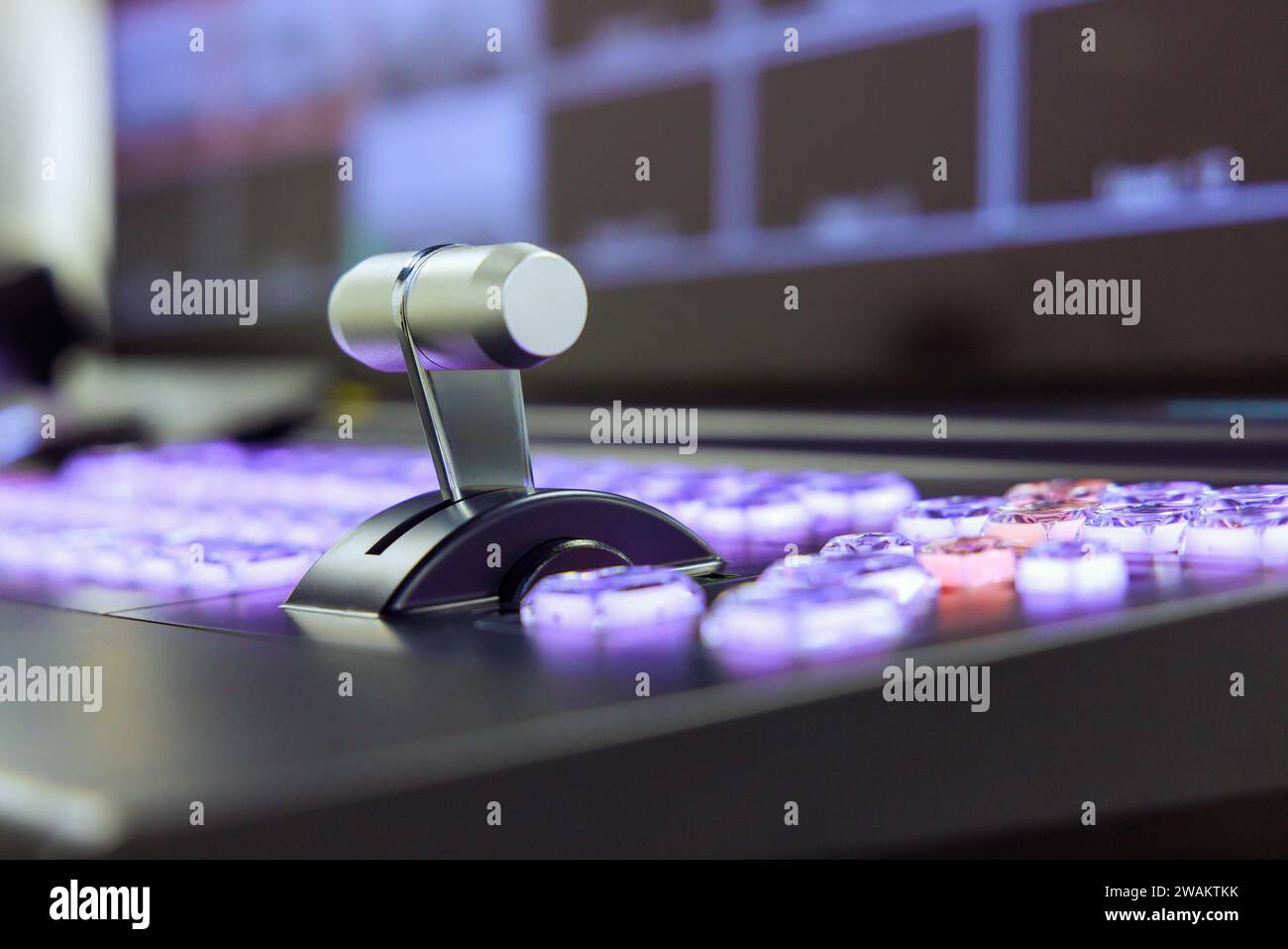 Tv broadcast control panel hi-res stock photography and images - Alamy