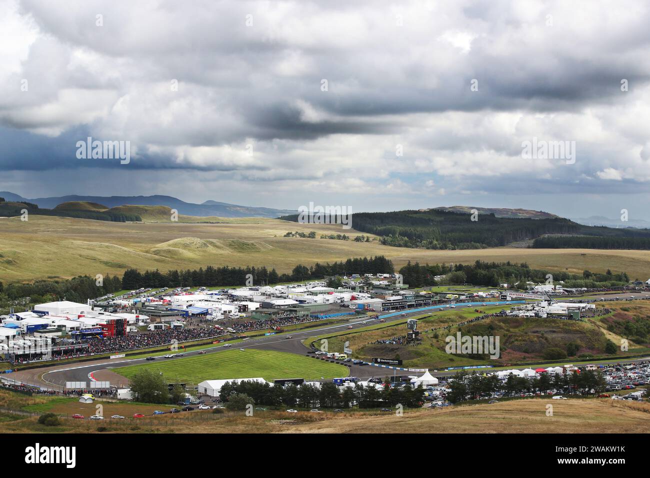 BTCC Racing at Knockhill Circuit, Scotland Stock Photo - Alamy