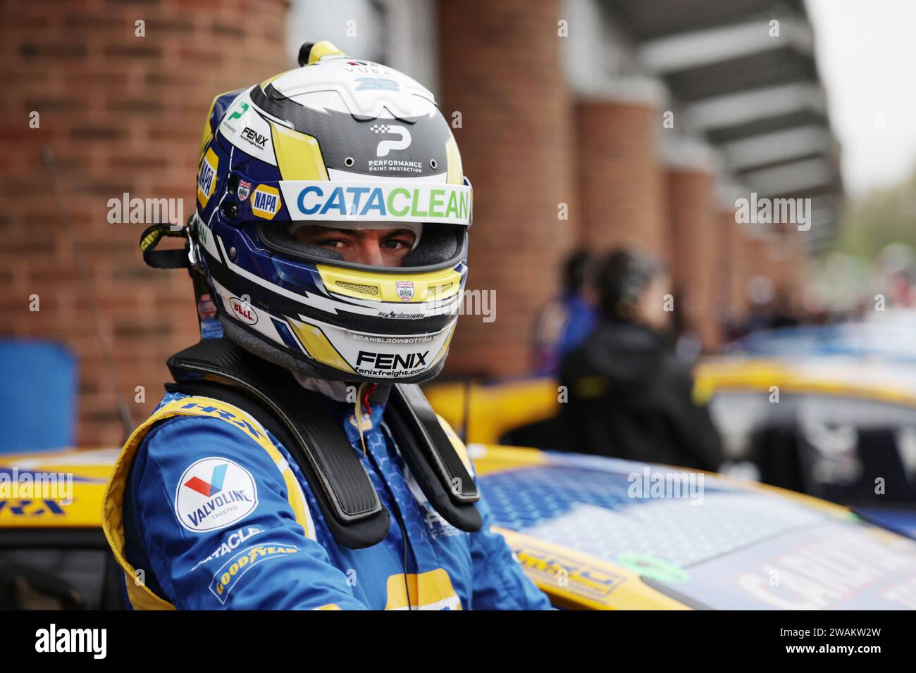Daniel Rowbottom, Driver of the Napa Racing Ford Focus RS Stock Photo ...
