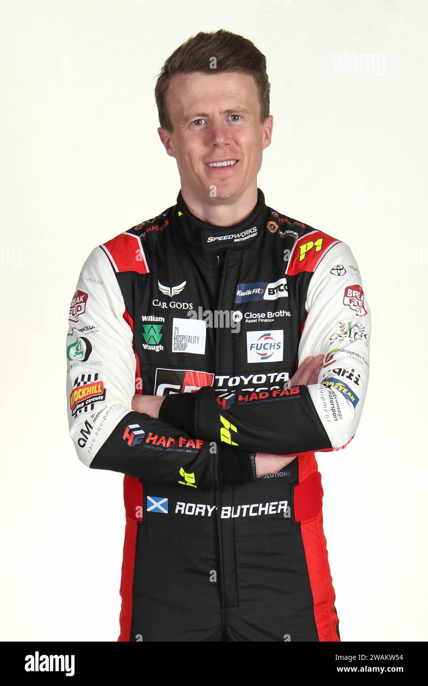 Rory Butcher, Driver of Toyota Gazoo Racing Corolla GR Stock Photo - Alamy