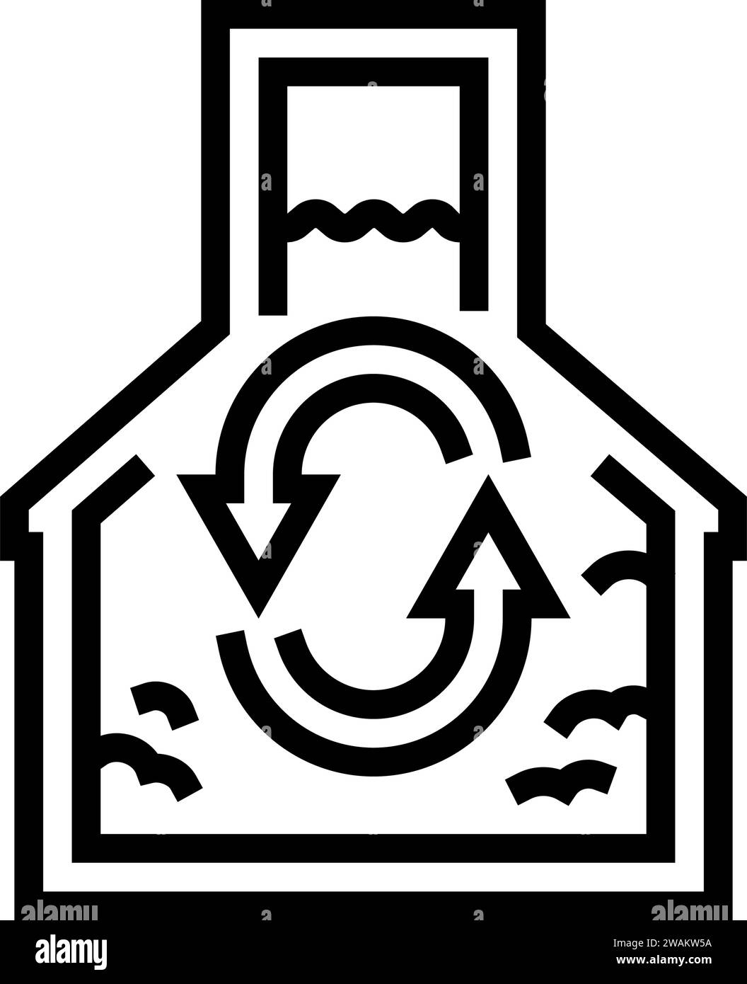 conversion biomass line icon vector illustration Stock Vector Image ... conversion biomass line icon vector illustration Stock Vector Image ...