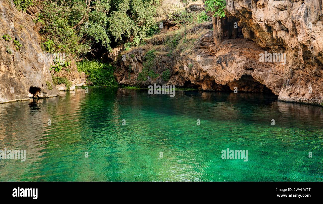 Ain Sahlanout,salalah,oman-Ain Sahlanout is a picturesque water spring ...
