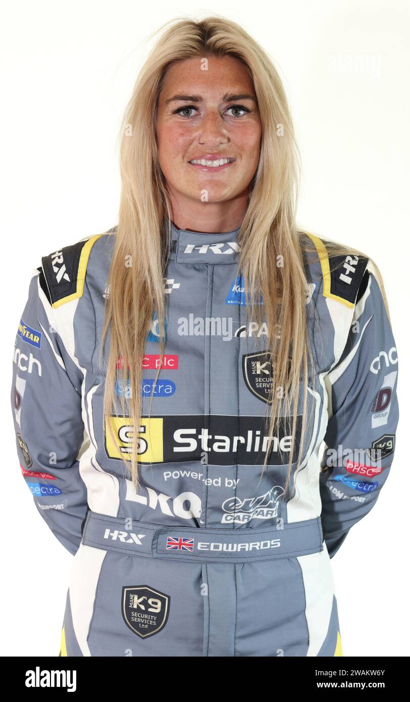 Jade Edwards, Driver of the One Motorsport Honda Civic Type-R Stock ...