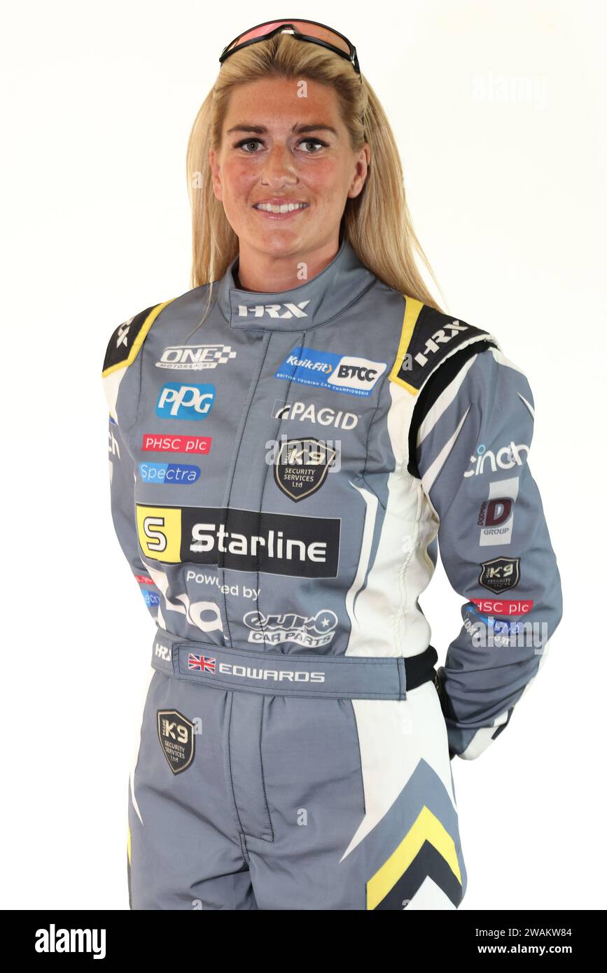 Jade Edwards, Driver of the One Motorsport Honda Civic Type-R Stock ...