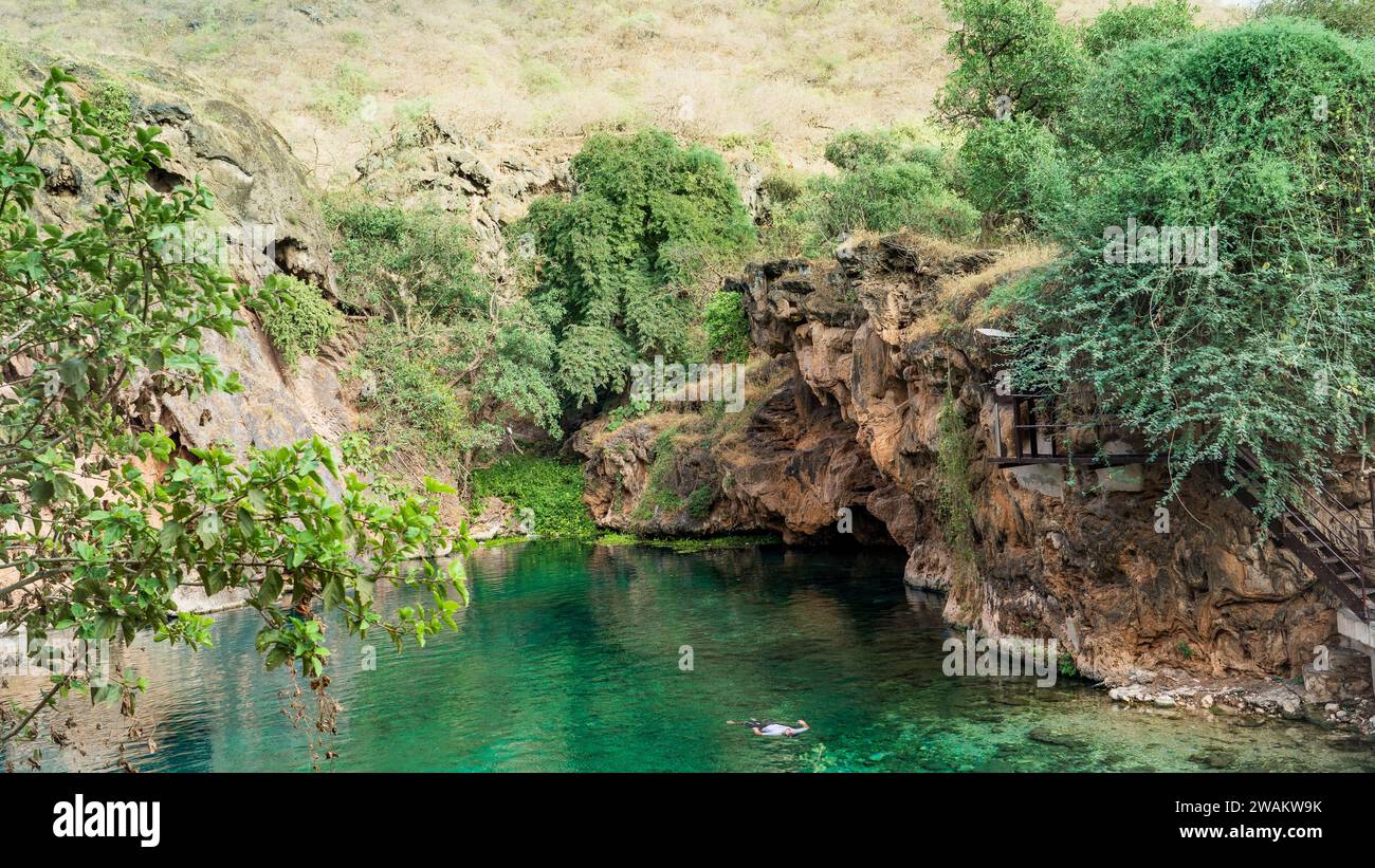 Ain Sahlanout,salalah,oman-Ain Sahlanout is a picturesque water spring ...