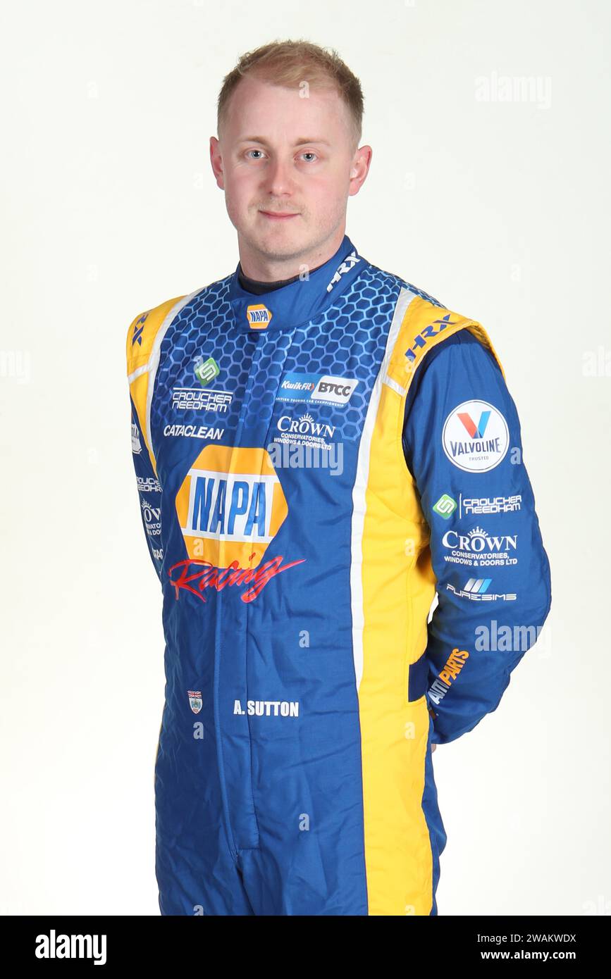 Ash Sutton, Driver of the Napa Racing Ford Focus RS Stock Photo - Alamy