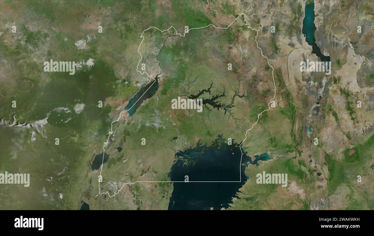 Zoom on uganda map hi-res stock photography and images - Alamy