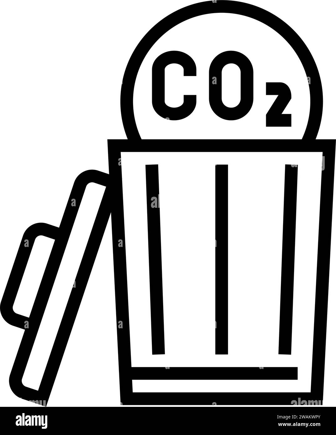 utilization carbon line icon vector illustration Stock Vector Image ... utilization carbon line icon vector illustration Stock Vector Image ...
