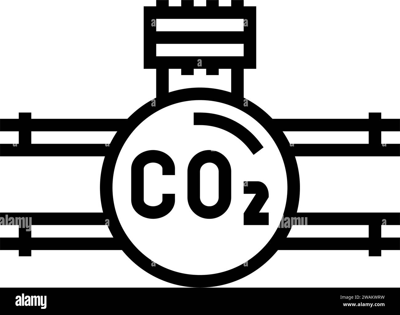 transportation carbon line icon vector illustration Stock Vector Image ... transportation carbon line icon vector illustration Stock Vector Image ...