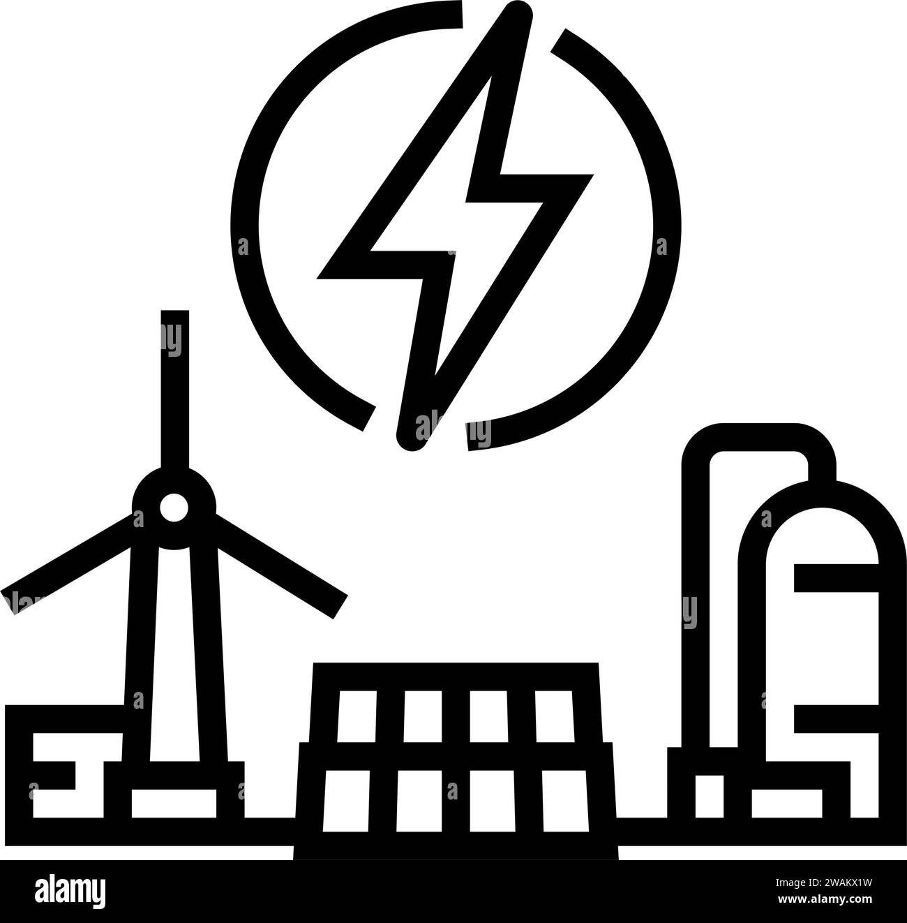 Carbon capture and storage Stock Vector Images - Alamy