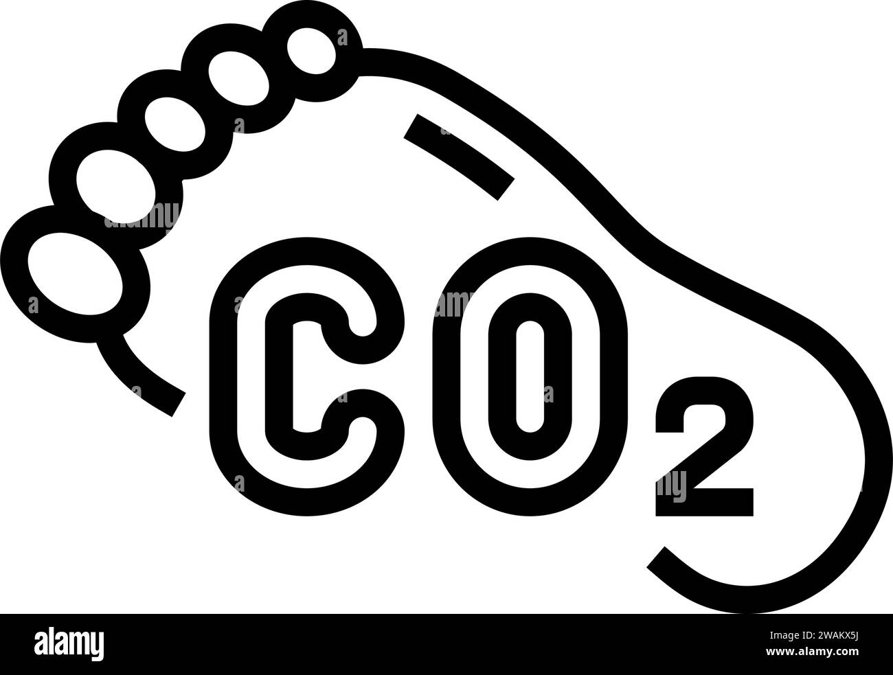 footprint carbon line icon vector illustration Stock Vector Image & Art ... footprint carbon line icon vector illustration Stock Vector Image & Art ...