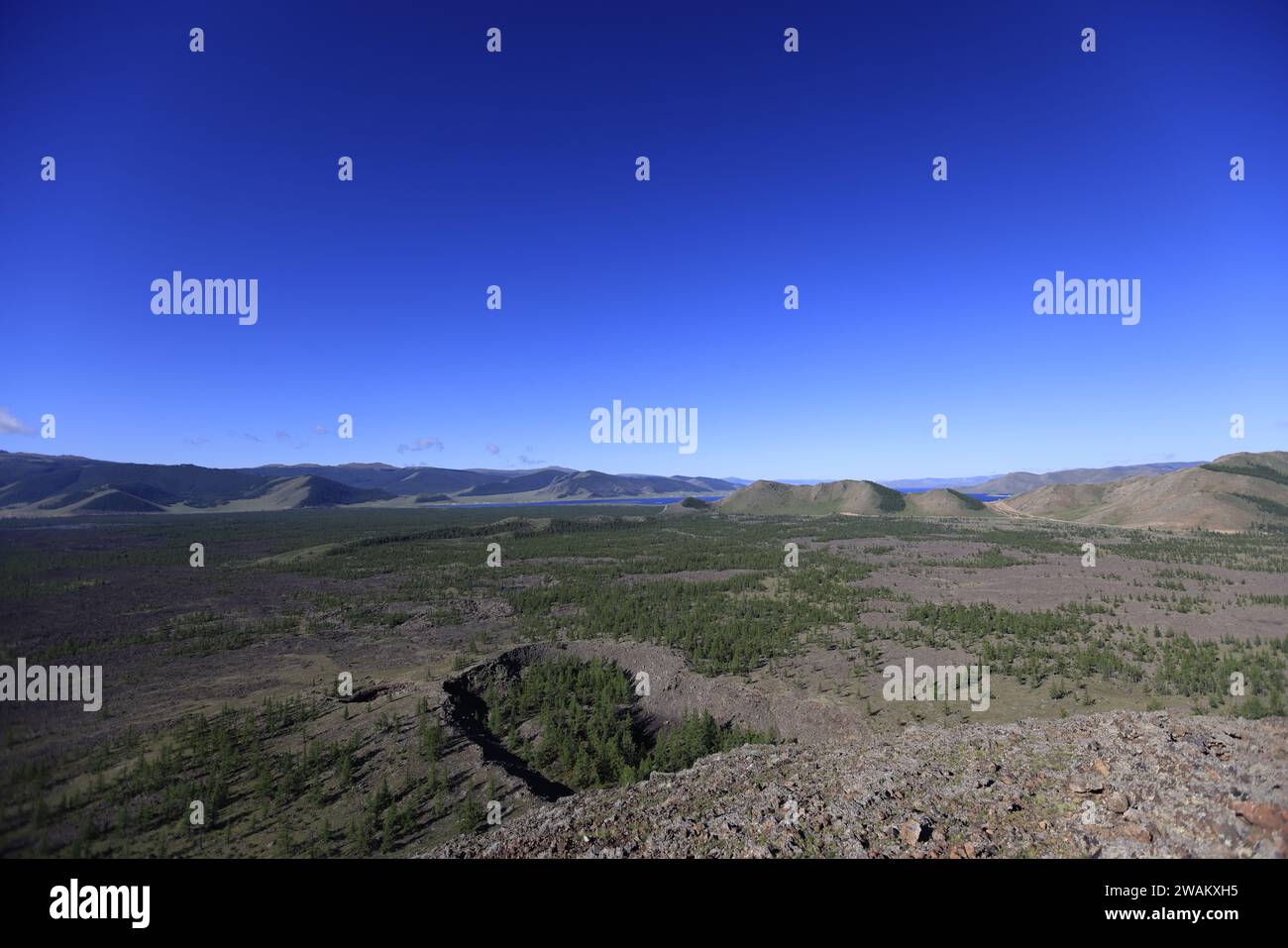 Khorgo volcano lava field hi-res stock photography and images - Alamy