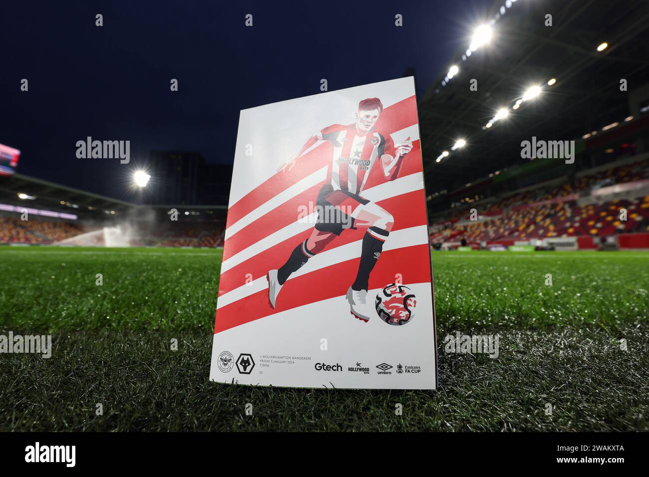 5th January 2024; Gtech Community Stadium, Brentford, London, England ...