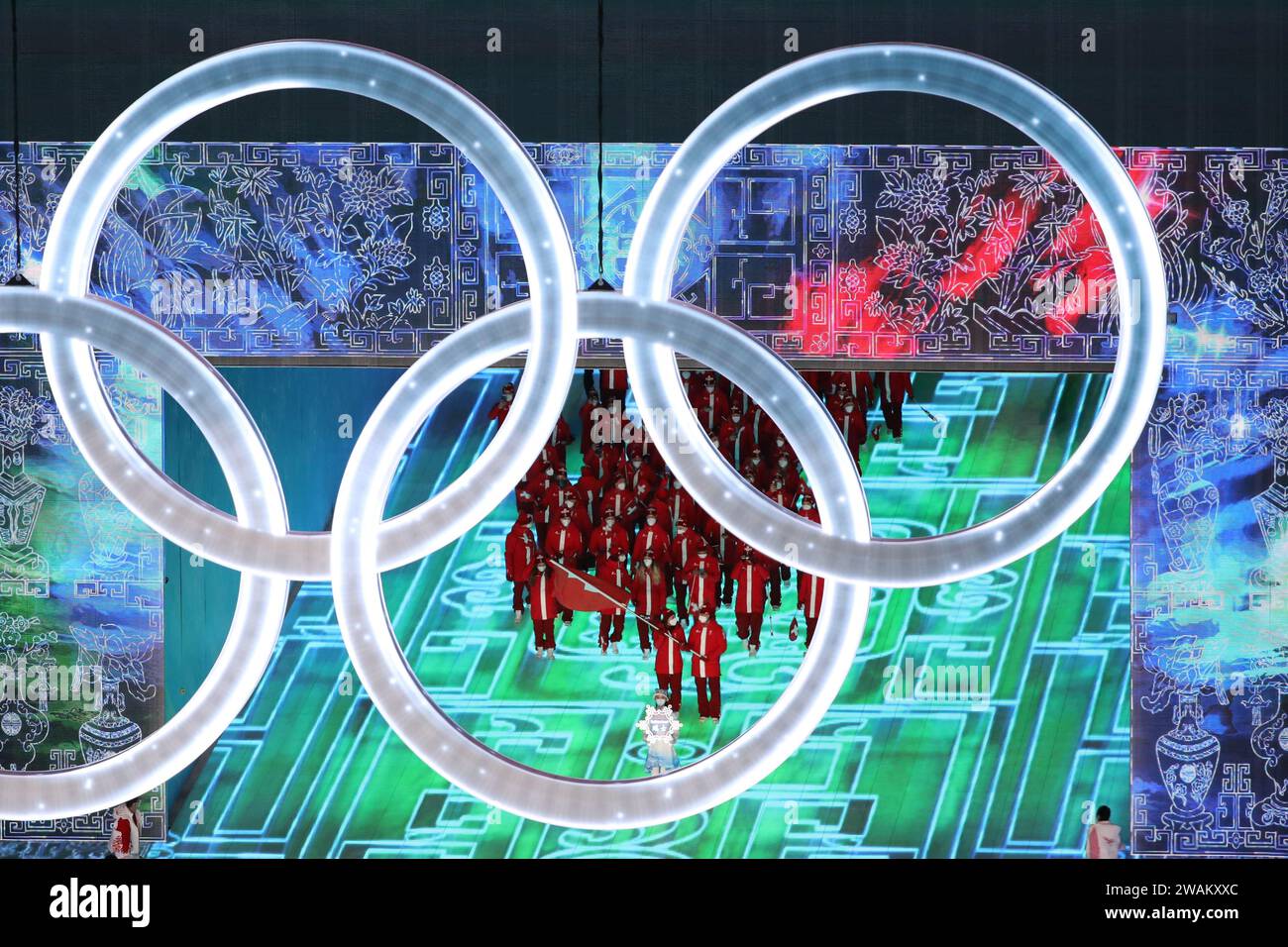 FEB 4, 2022 - Beijing, China: Opening Ceremony of the Beijing 2022 ...