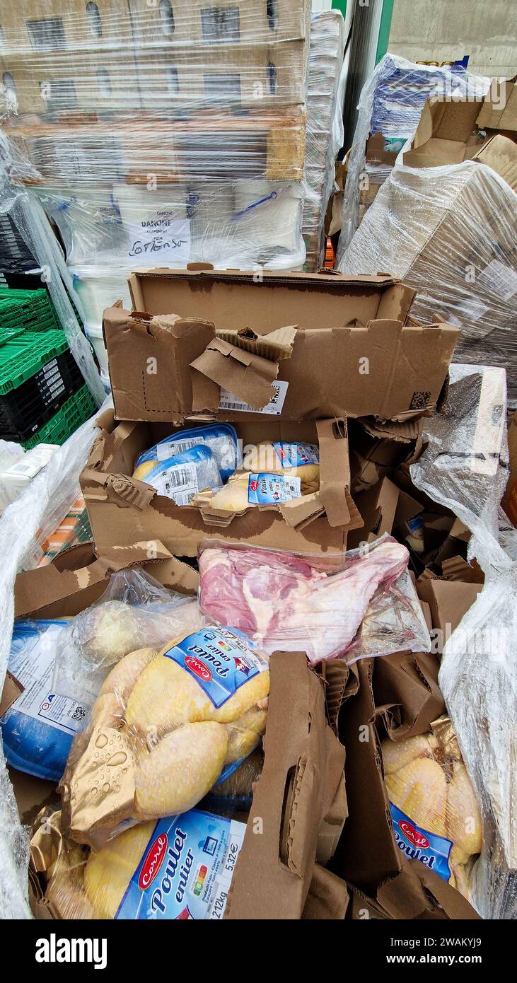 Expired food, France Stock Photo - Alamy