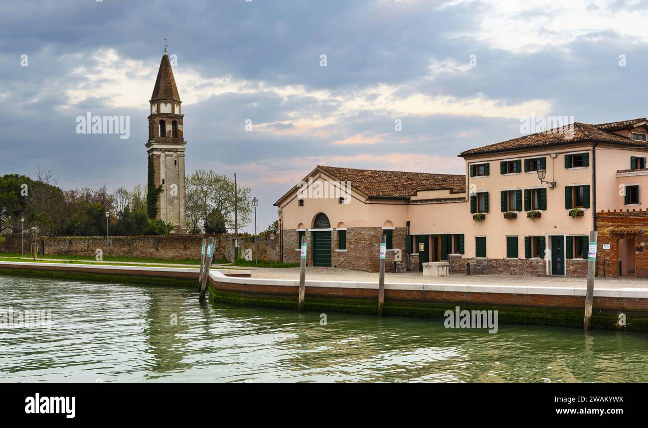 Island of Mazzorbo in the Venetian lagoon Stock Photo - Alamy