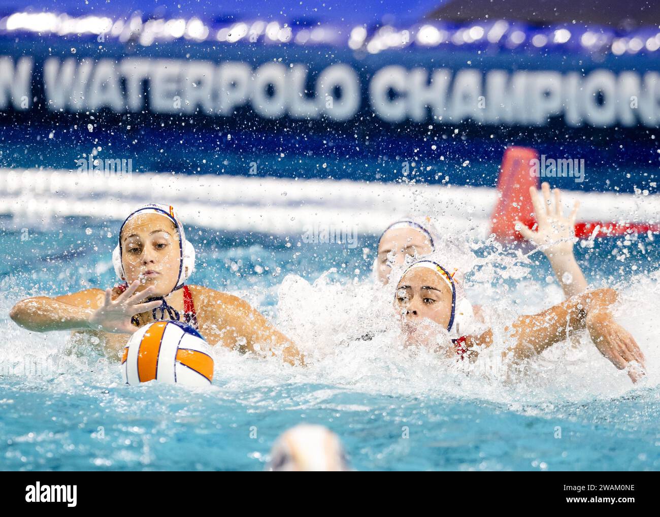 EINDHOVEN - Judith Forca Ariza of Spain and Paula Crespí Barriga of ...