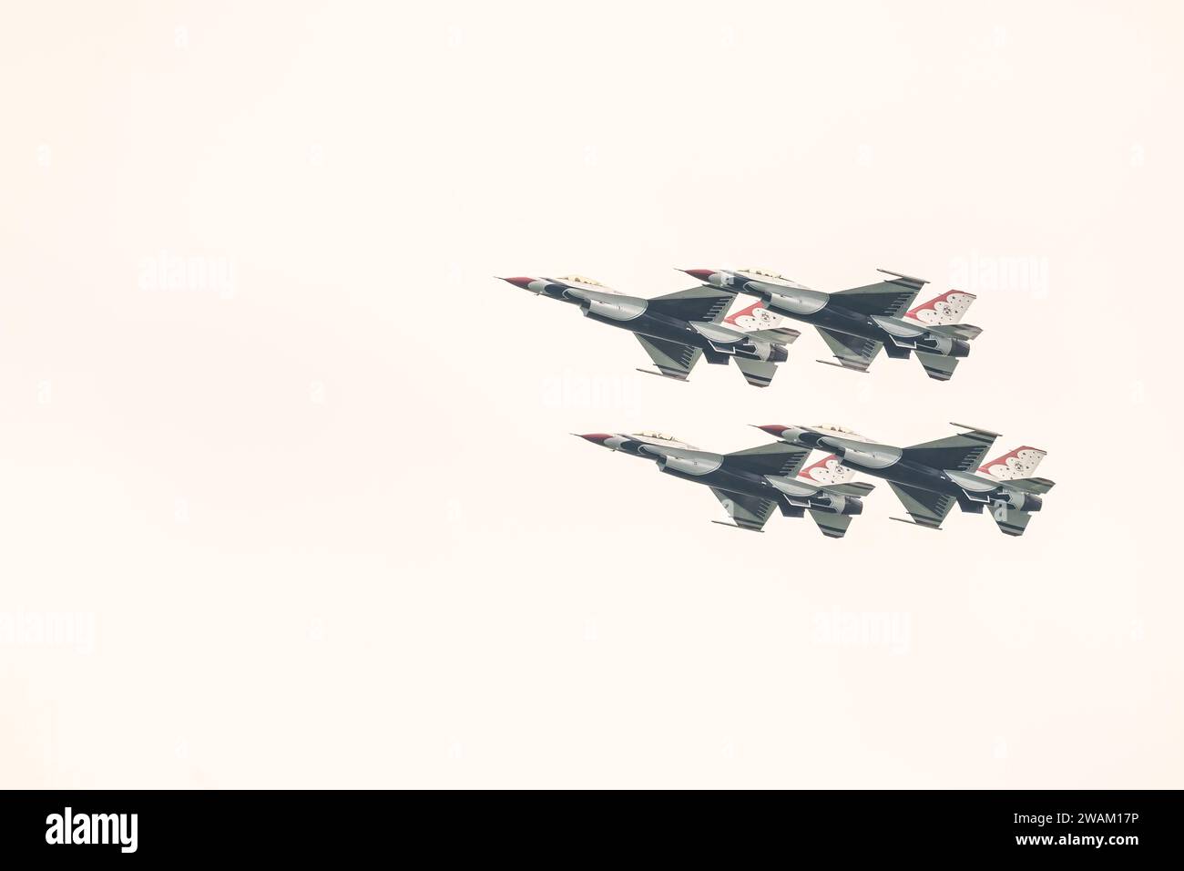 Air forces official air demonstration team hi-res stock photography and ...