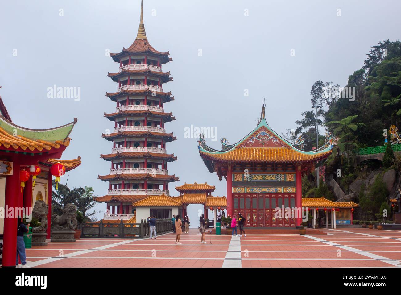 Genting Highlands, Pahang, Malaysia - Nov 01, 2023: The vast complex of ...