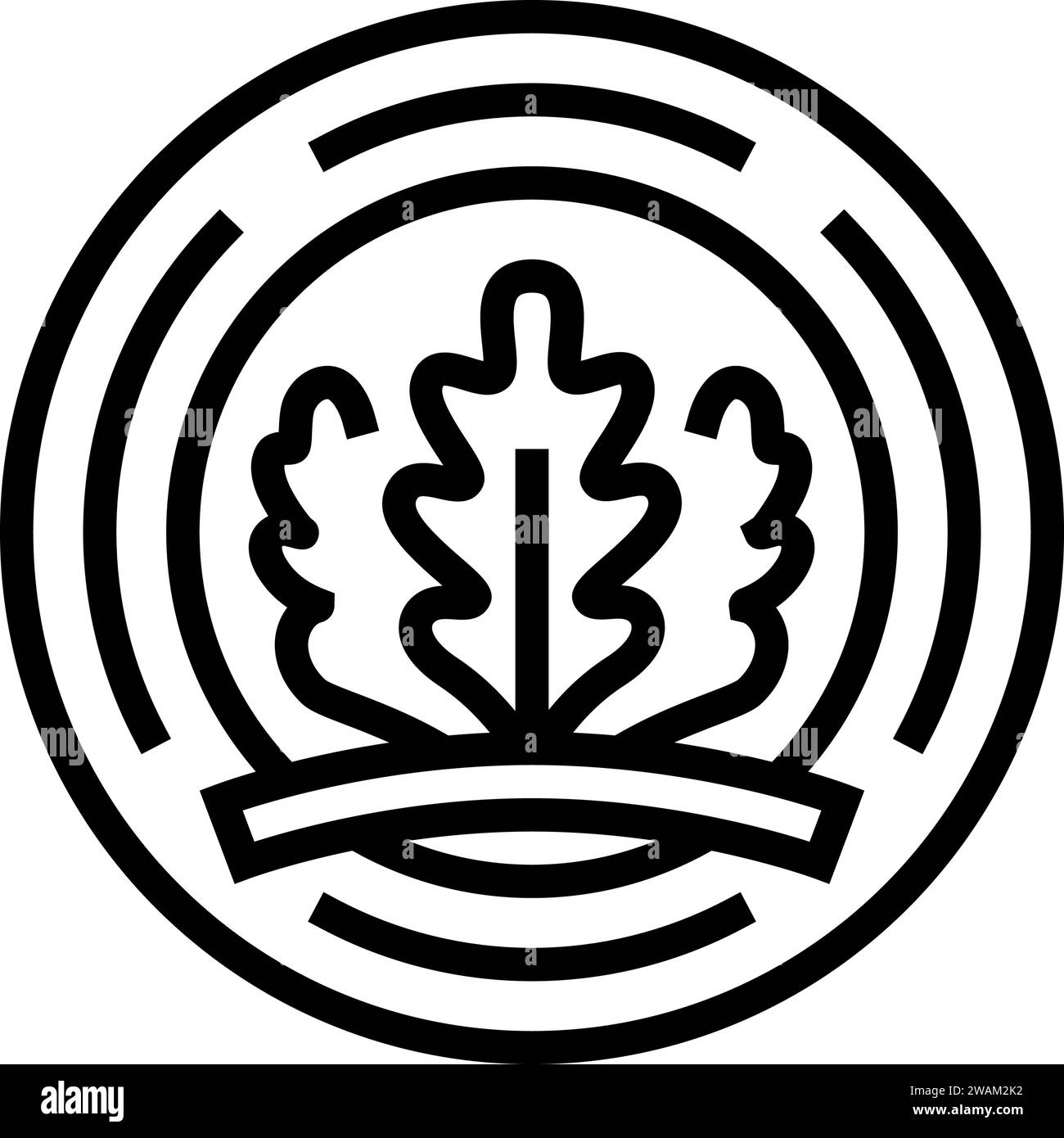 leed certification green building line icon vector illustration Stock ...