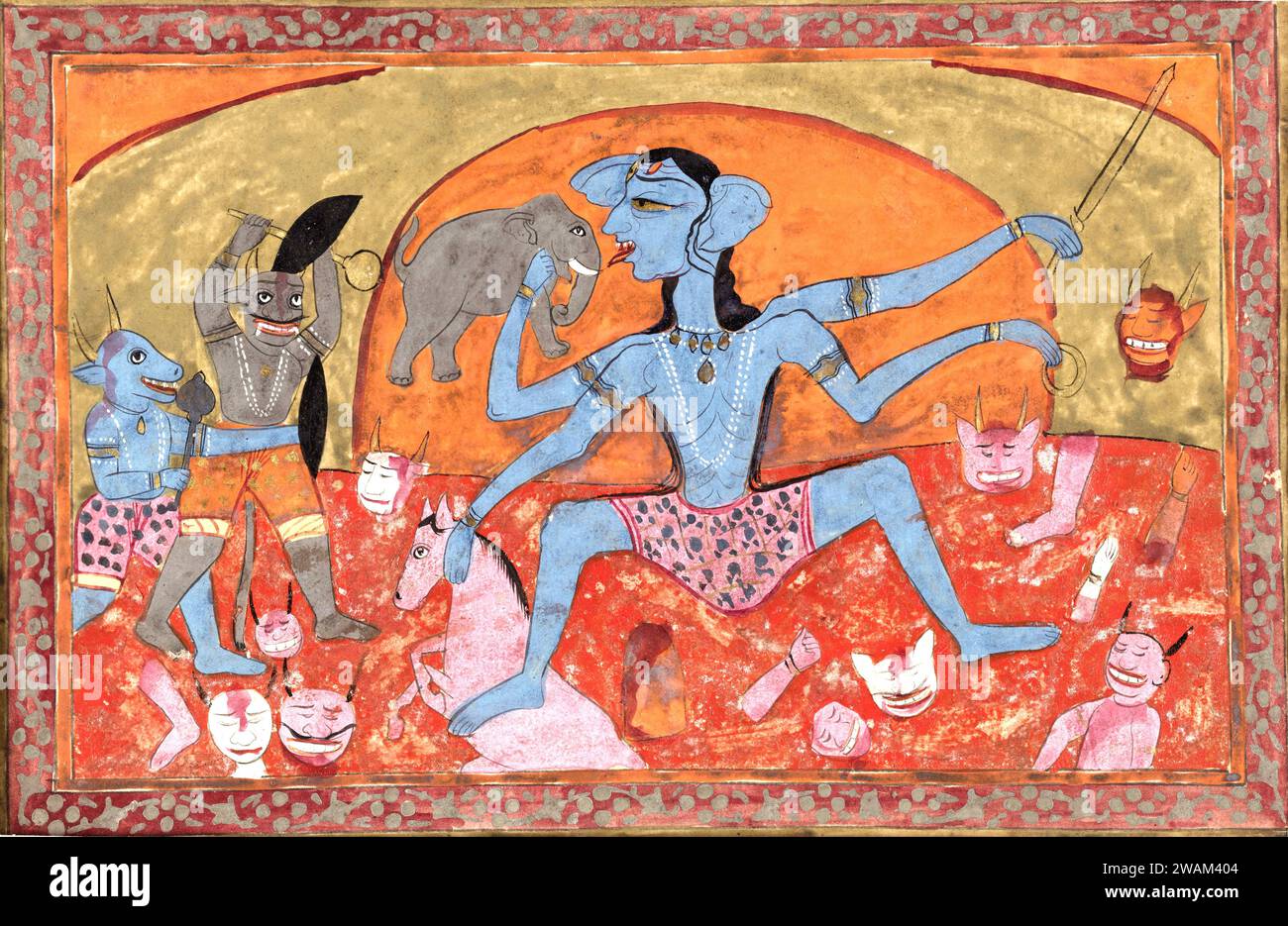 Indian demons hi-res stock photography and images - Alamy