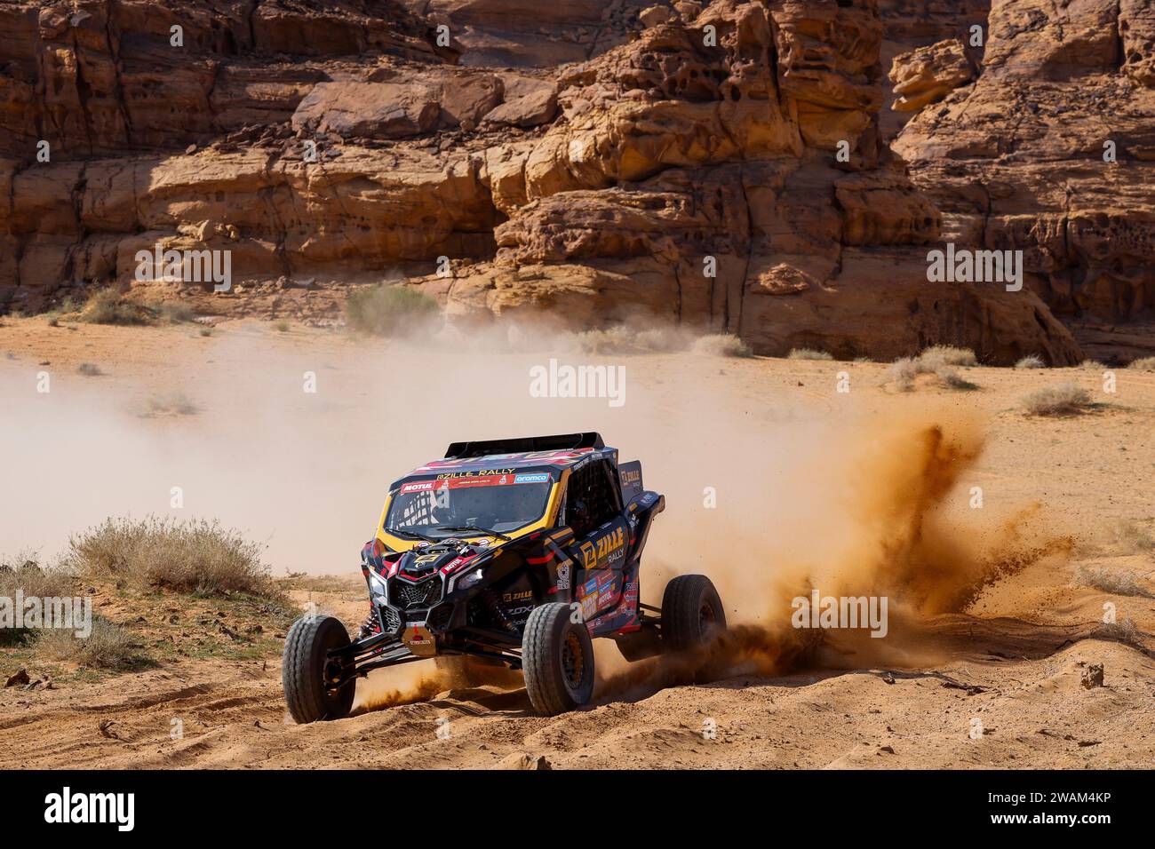 Al Ula, Arabie Saoudite. 05th Jan, 2024. 308 ZILLE David (arg), CESANA ...