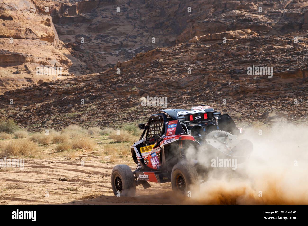 Al Ula, Arabie Saoudite. 05th Jan, 2024. 411 DE SOULTRAIT Xavier (fra ...