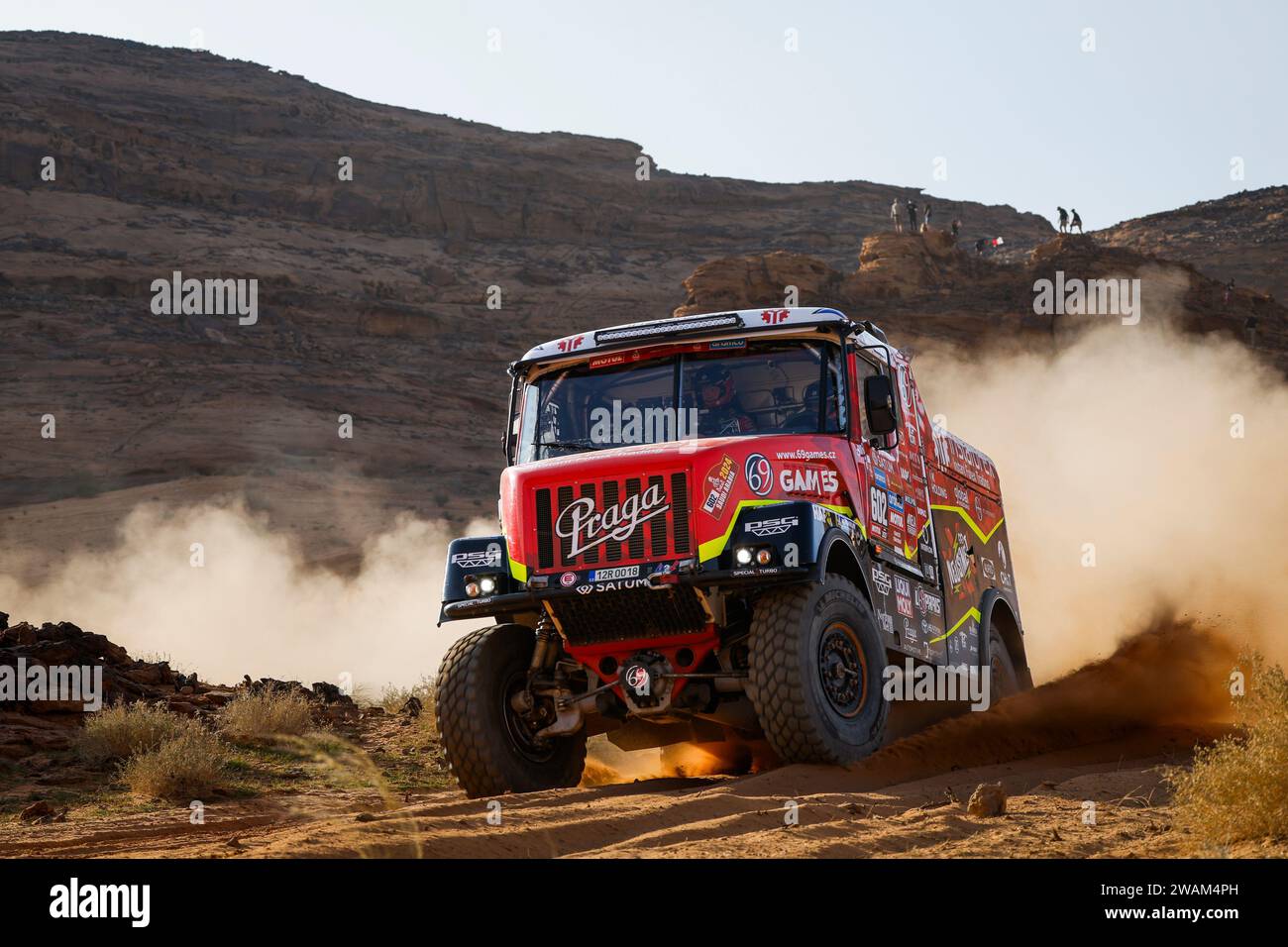 Al Ula, Arabie Saoudite. 05th Jan, 2024. 602 LOPRAIS Ales (cze), VALTR ...