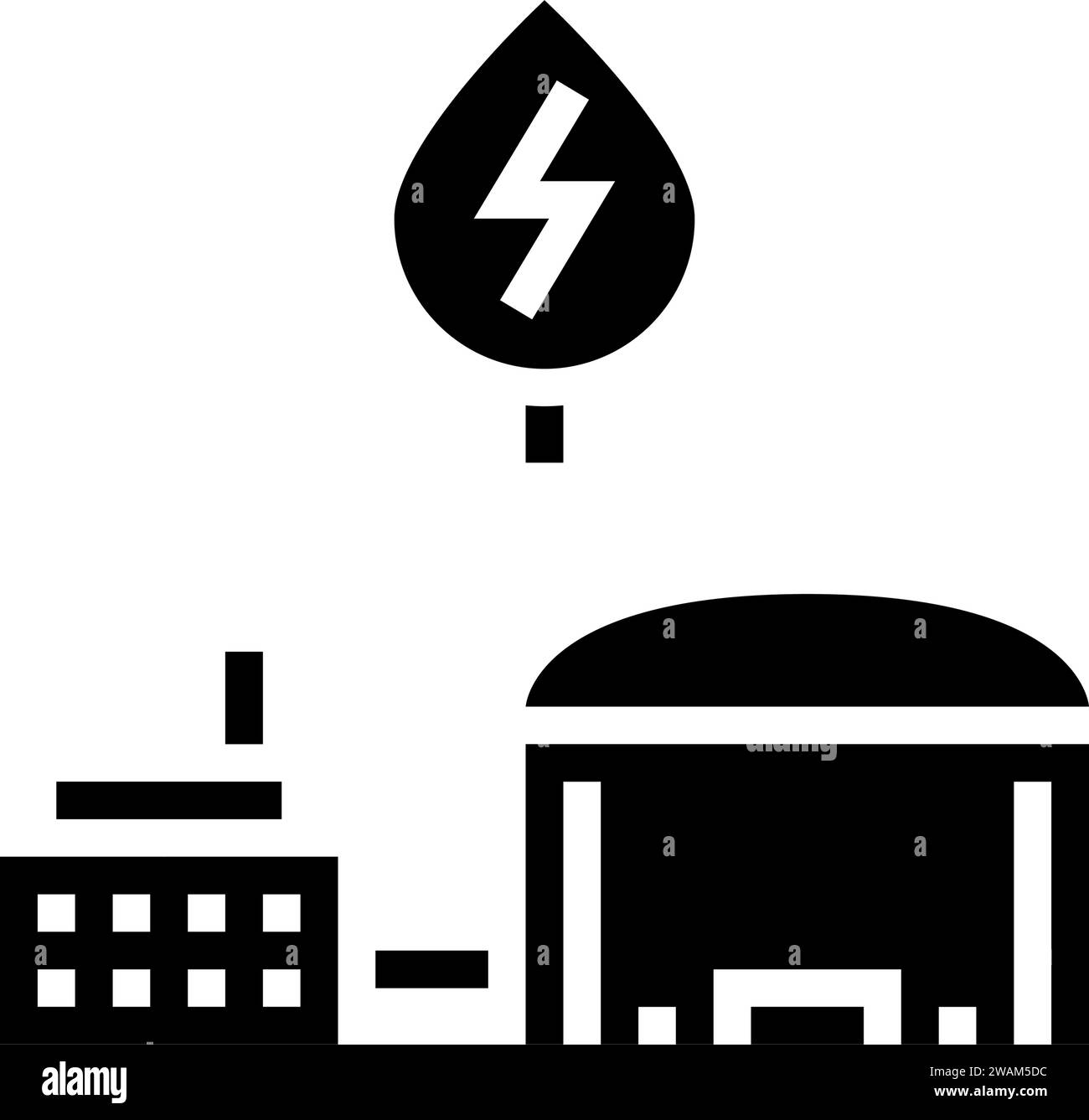 Biogas farm Black and White Stock Photos & Images - Alamy