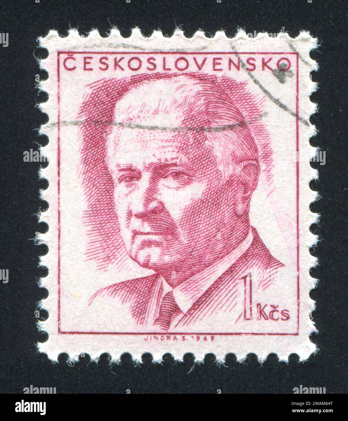 CZECHOSLOVAKIA - CIRCA 1970: stamp printed by Czechoslovakia, shows ...