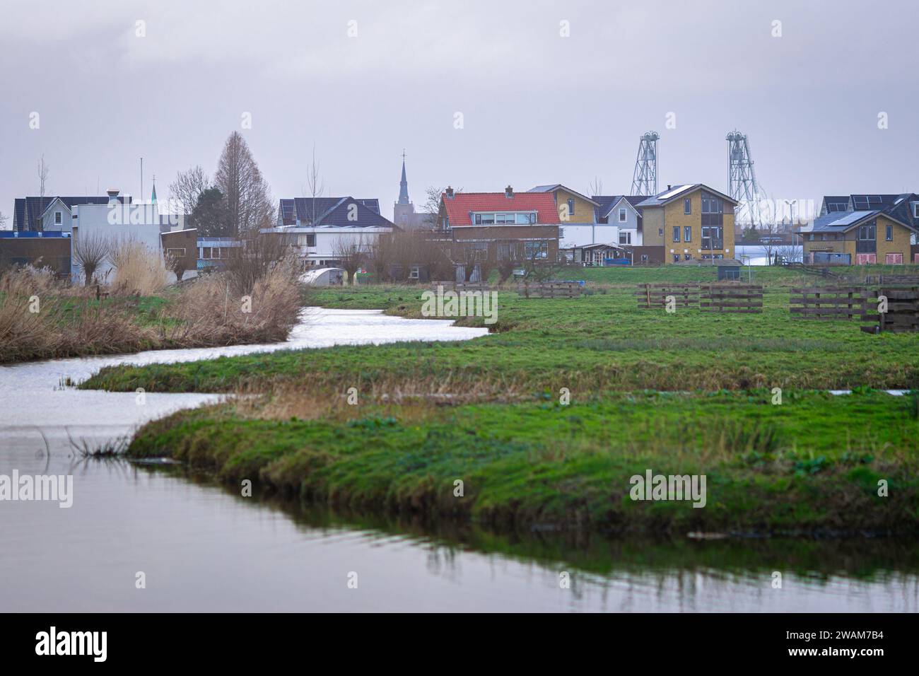 Watery village scene hi-res stock photography and images - Alamy