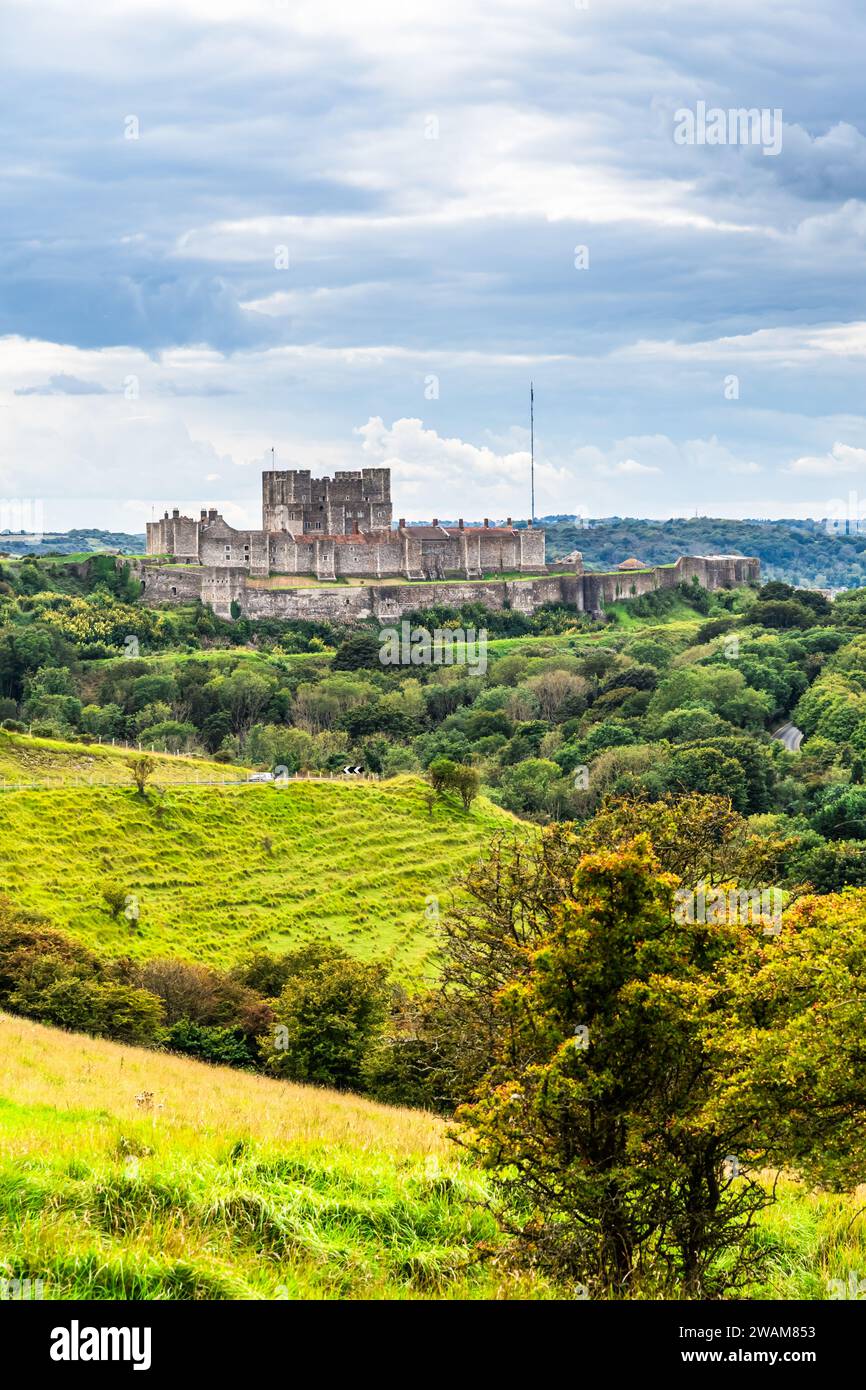 Dover Castle, the most iconic of all English fortresses. English castle ...