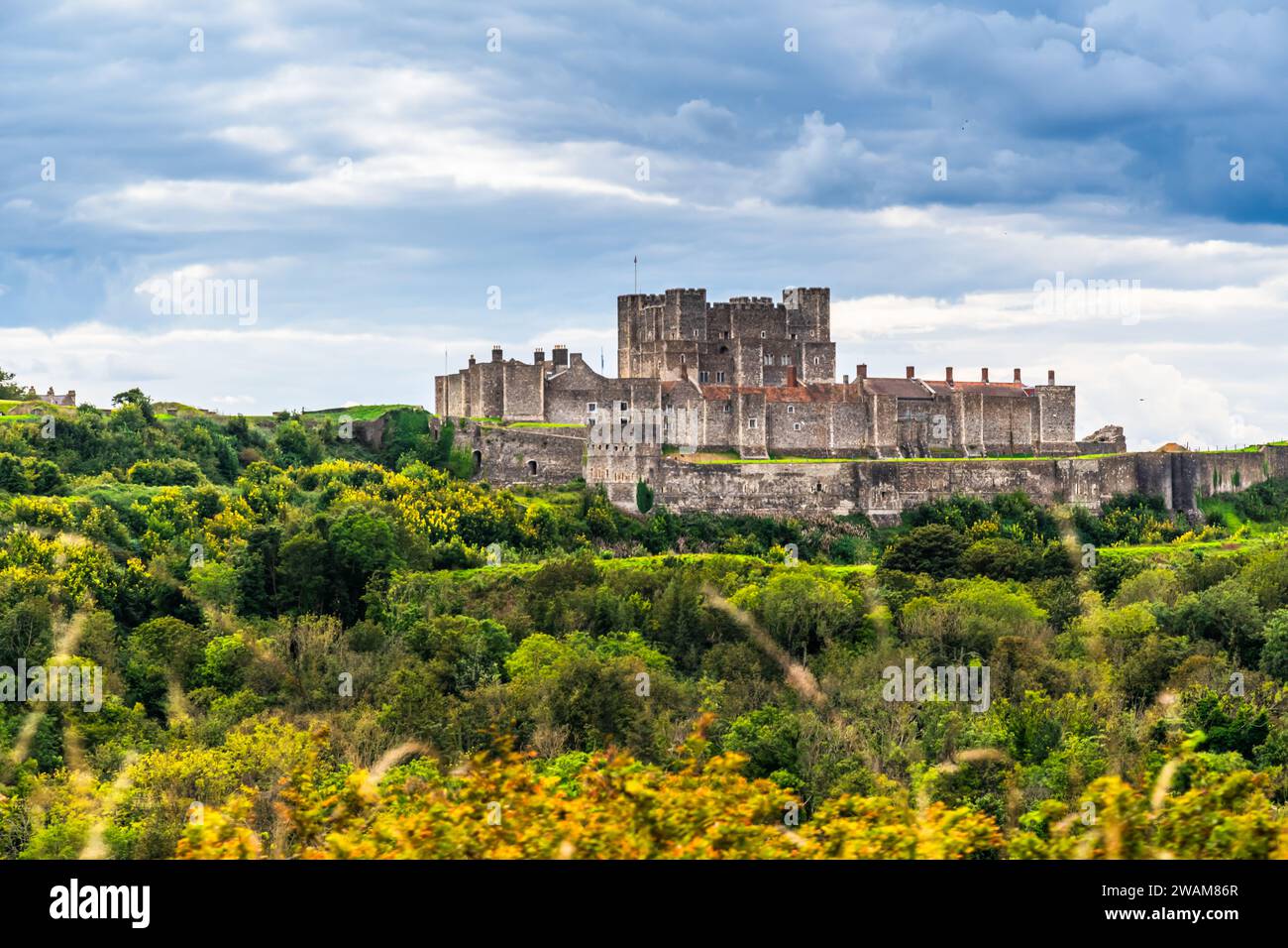 Dover Castle, the most iconic of all English fortresses. English castle ...
