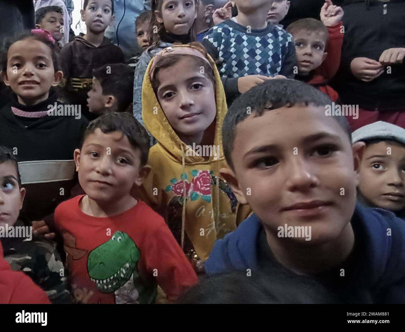 Gaza children smile hi-res stock photography and images - Alamy