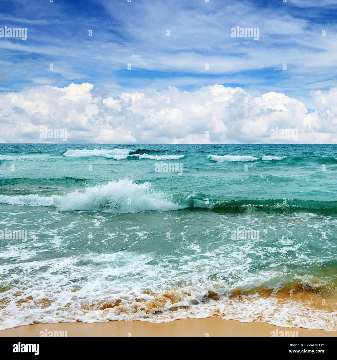 Beautiful sea wave in hi-res stock photography and images - Alamy
