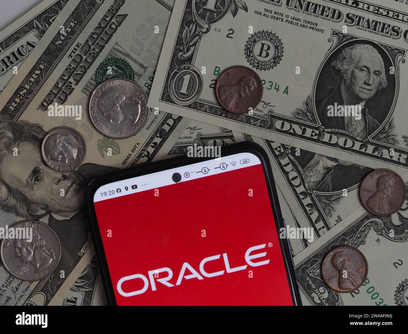 Bavaria, Germany - January 5, 2024: In this photo illustration, a ...