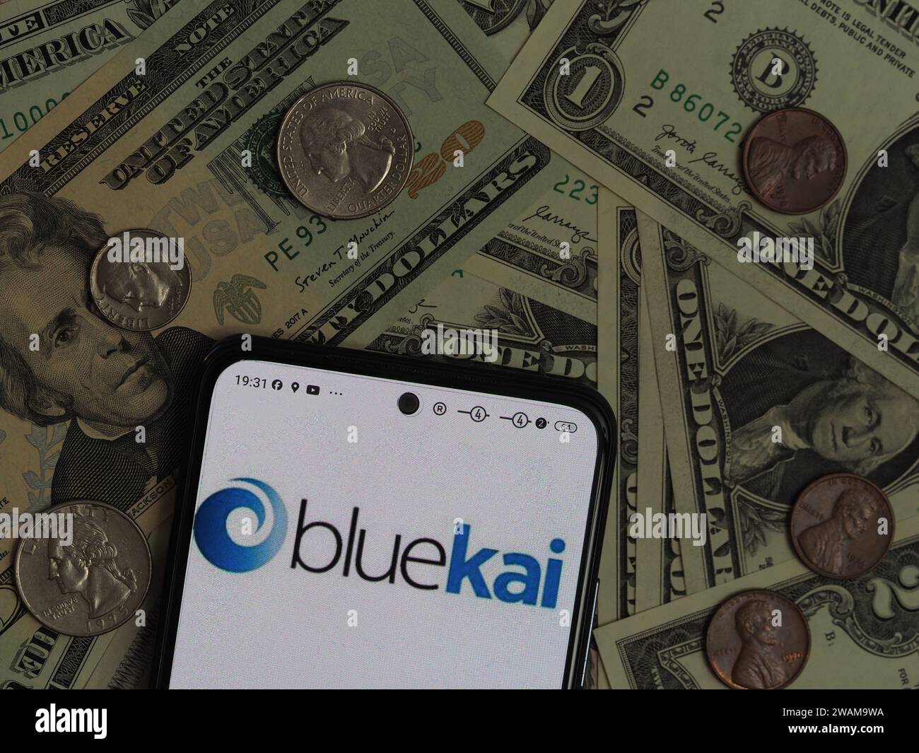 Bavaria, Germany - January 5, 2024: In this photo illustration, a ...