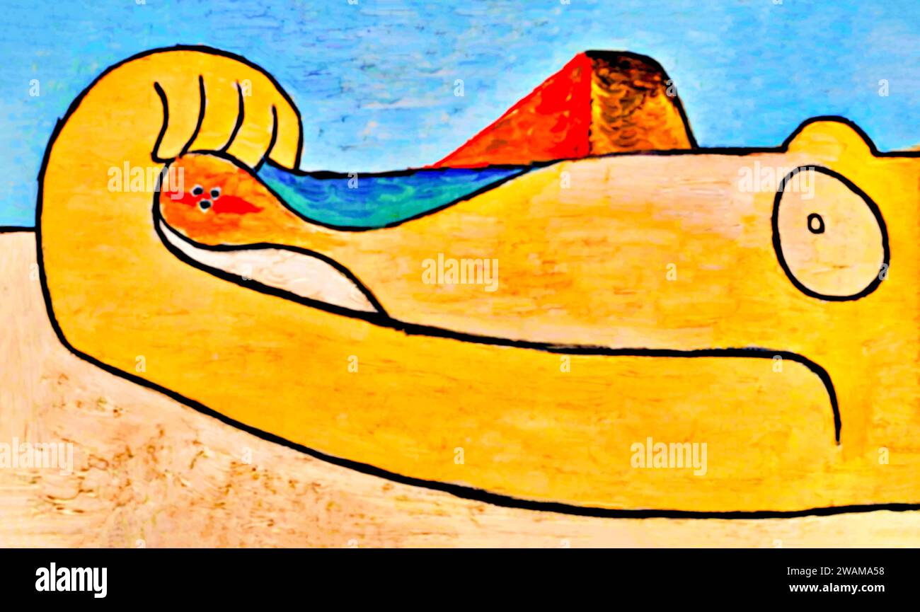 Woman lying on the beach, 1929 (Painting) by Artist Picasso, Pablo ...