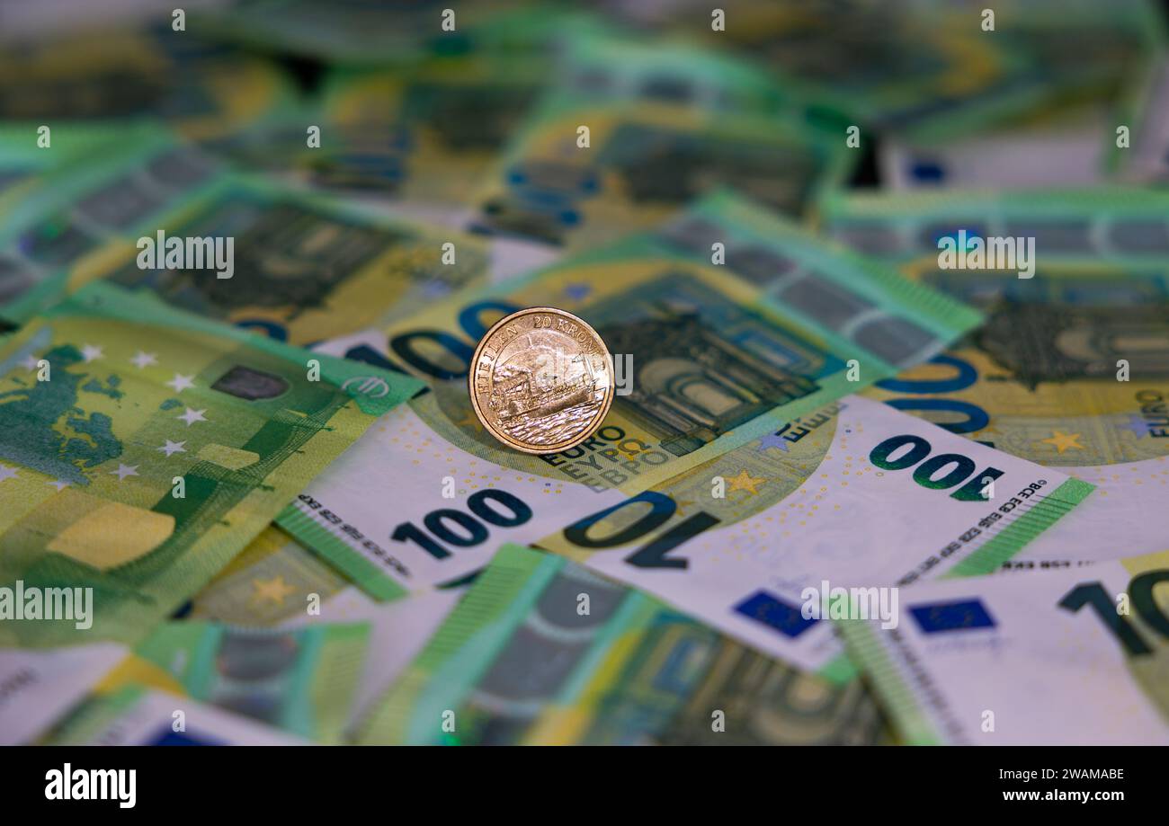 Twenty thousand euro bill hi-res stock photography and images - Alamy