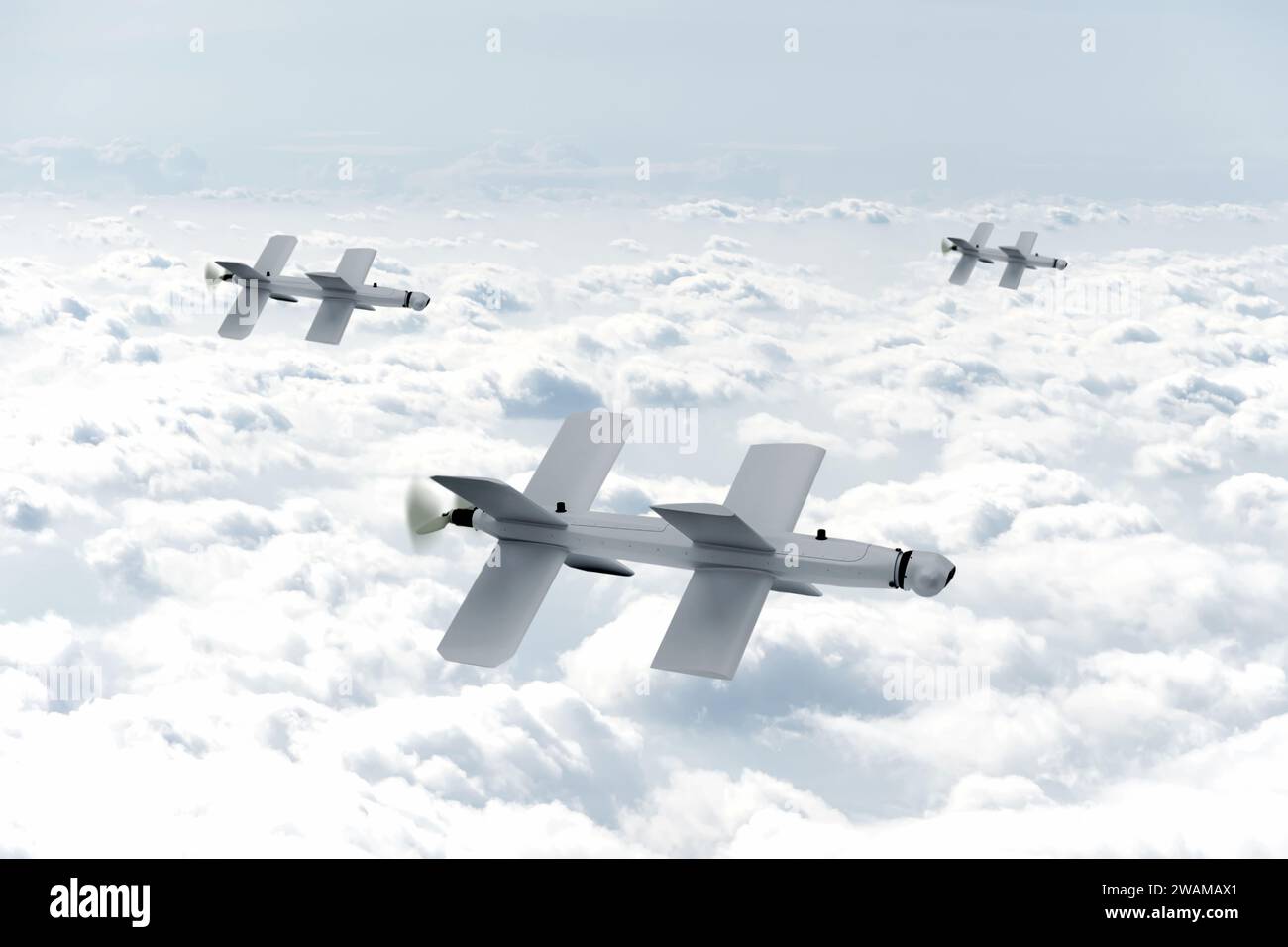 Kamikaze drone flying hi-res stock photography and images - Alamy