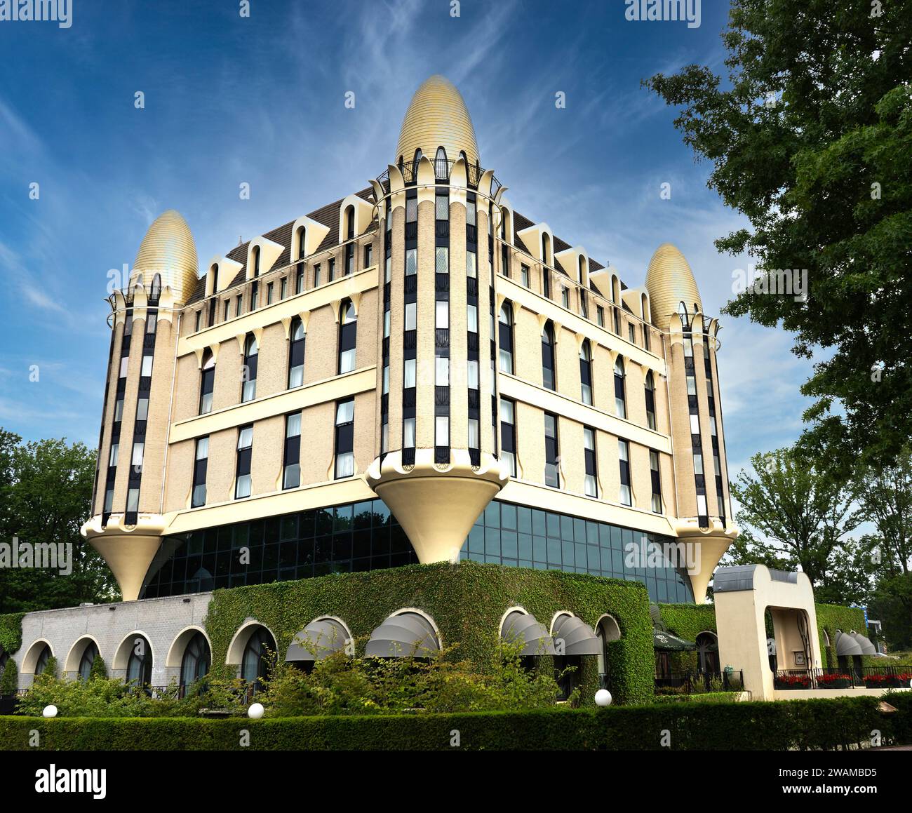 Efteling Hotel at the Efteling Theme Park, Kaatsheuvel, Netherlands ...