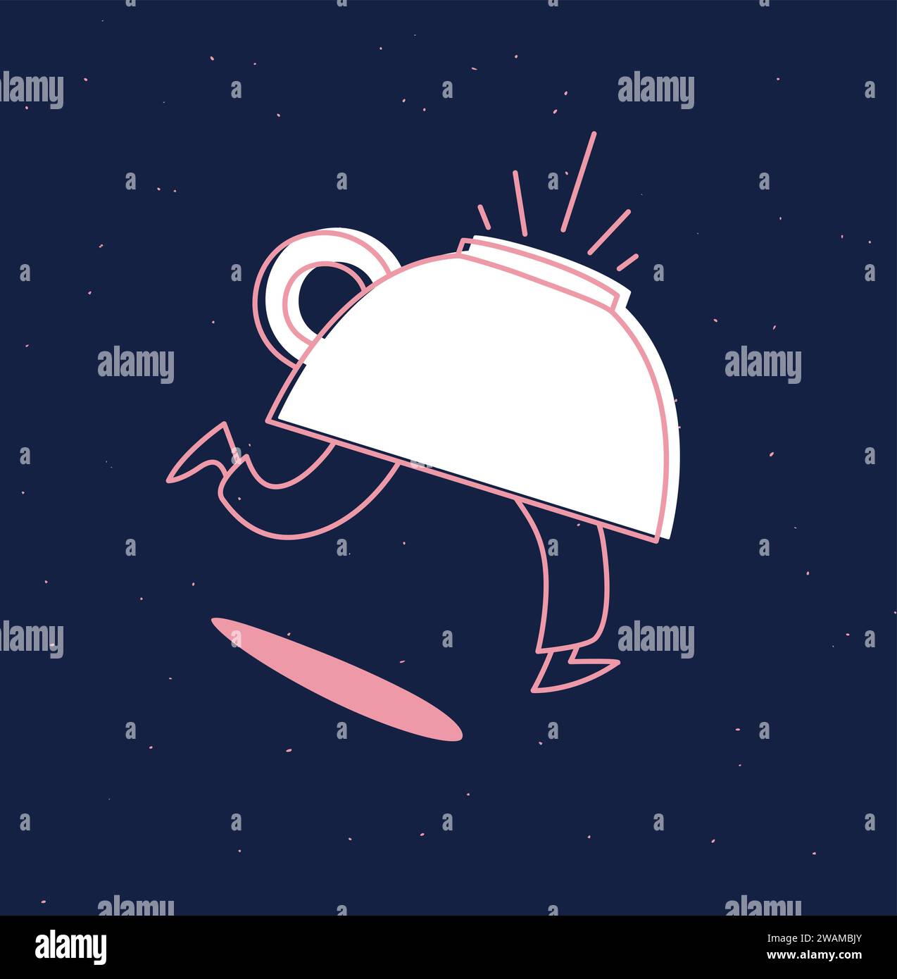 Inverted cup Stock Vector Images - Alamy