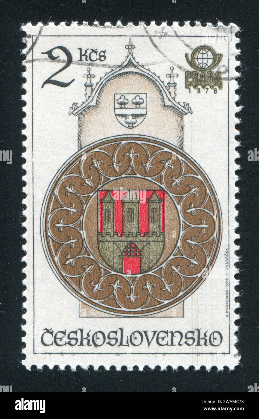 CZECHOSLOVAKIA - CIRCA 1978: stamp printed by Czechoslovakia, shows ...